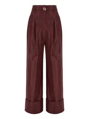 Fendi Clothing Trousers - Multicolor