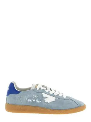 Dsquared2 Rebels Suede Lace-up Sneakers - Blue