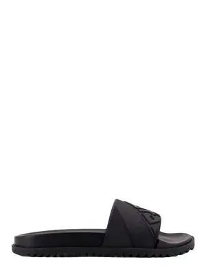 Fendi Ff Rubber Slides - Multicolor
