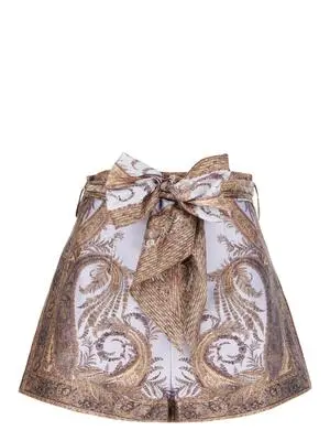 Zimmermann Printed Paisley Shorts - Multicolor