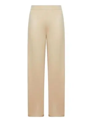 Max Mara Wide Jersey Trousers - Multicolor