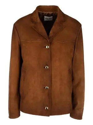 Miu Miu Suede Jacket - Multicolor