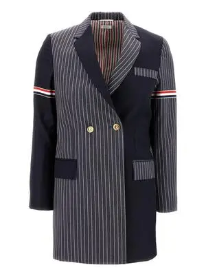 Thom Browne Striped Blazer - Multicolor