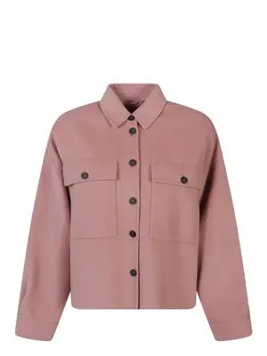 Max Mara Wool Blend Jacket - Pink