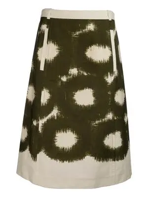 Prada Printed Skirt - Multicolor