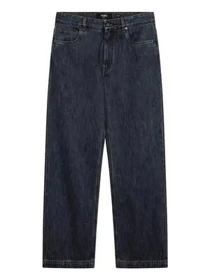 Fendi Straight Cut Jeans - Blue