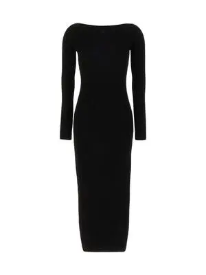 COURREGES Ribbed Knit Dress - Multicolor