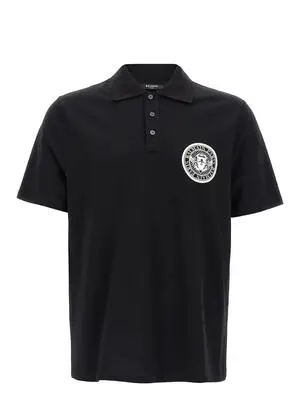 Balmain Coin' Polo Shirt - Multicolor