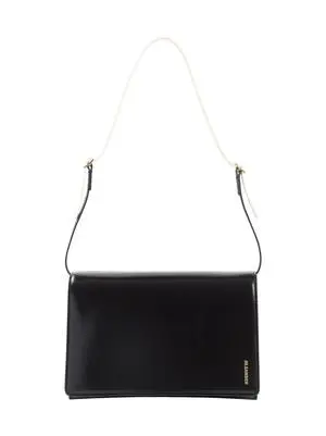 JIL SANDER File Shoulder Bag - Black