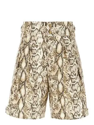 ISABEL MARANT ÉTOILE ISABEL MARANT Printed High-Waisted Shorts