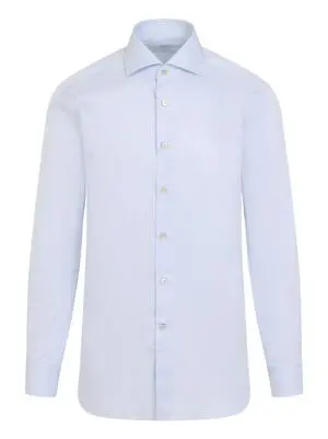 Kiton Cotton Shirt - Blue