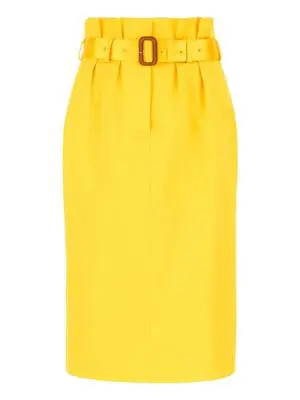 Dries Van Noten Belted Skirt - Multicolor
