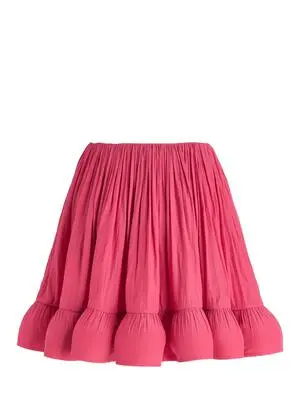 LANVIN Ruffled Hem Skirt - Multicolor