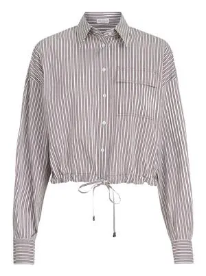 Brunello Cucinelli Striped Cotton Shirt - Multicolor
