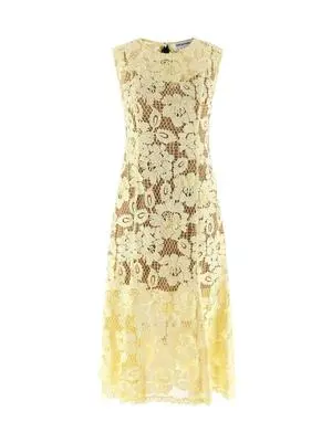 SELF-PORTRAIT Lace Midi Dress - Multicolor