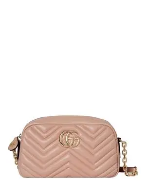 Gucci GUCCI GG Marmont Leather Camera Bag Multicolor