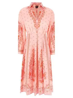 Etro Printed Shirt Dress - Multicolor