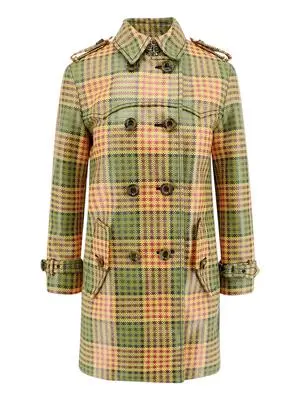 Burberry Summerside Madras Coat - Multicolor