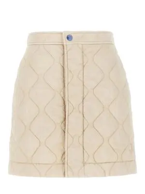 Burberry Quilted Skirt - Multicolor