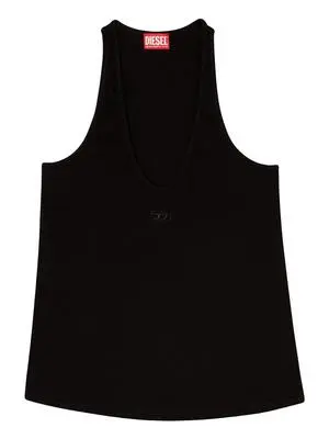 DIESEL® Diesel Ribbed Cotton Tank Top Multicolor