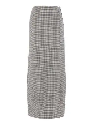 Thom Browne Houndstooth Skirt - Multicolor