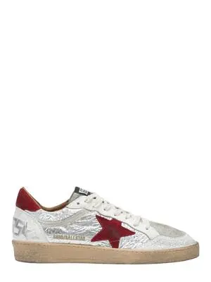 GOLDEN GOOSE Golden Goose Ball Star Sneakers Silver