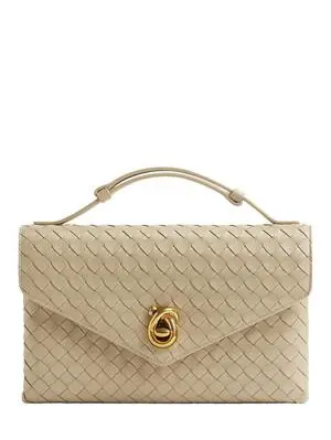 BOTTEGA VENETA Bottega Veneta Intrecciato Knot Lock Bag