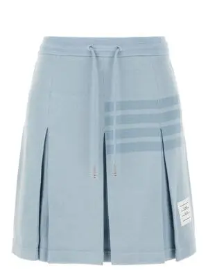 Thom Browne Pleated Skirt With Drawstring - Multicolor