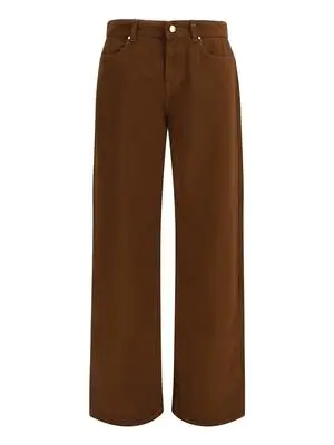 MAX MARA Max Mara Studio Cotton Satin Baggy Pants