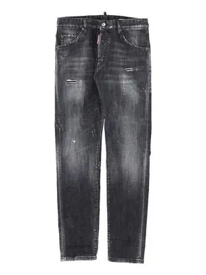 Dsquared2 DSQUARED2 Denim Jeans With Distressed Details Black