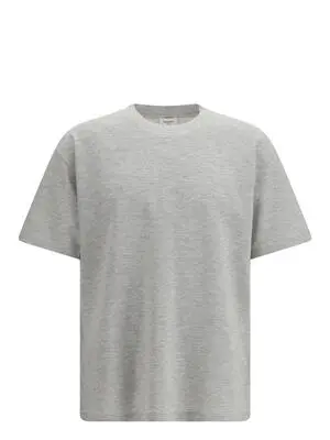 Saint Laurent Cassandre Piqué T-shirt - Gray