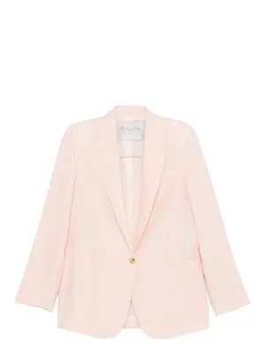 FORTE_FORTE Linen Single-breasted Jacket - Multicolor