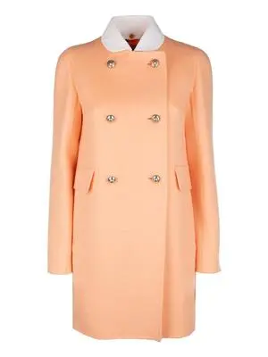 PRADA PRADA Double Breasted Coat With Classic Collar