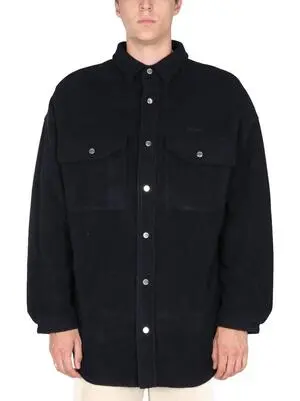 AMBUSH Oversize Fit Jacket With Classic Collar - Blue