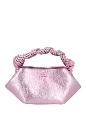 GANNI Mini Bou Bag With Knotted Handle - Pink