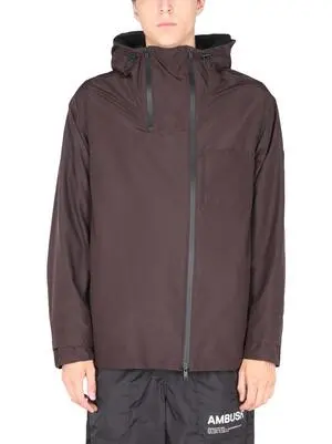 AMBUSH Slim Fit Zip-up Hooded Jacket - Brown