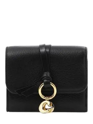 Chloé Small Alphabet Trifold Wallet Blue