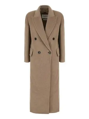 Max Mara Double Breasted Tailored Coat - Multicolor