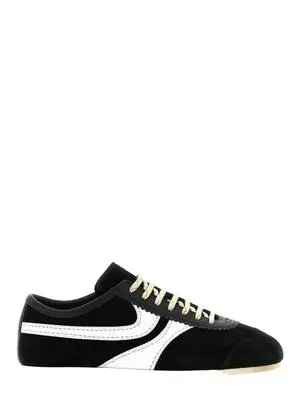 Dries Van Noten DRIES VAN NOTEN Suede Lace-Up Sneakers Multicolor
