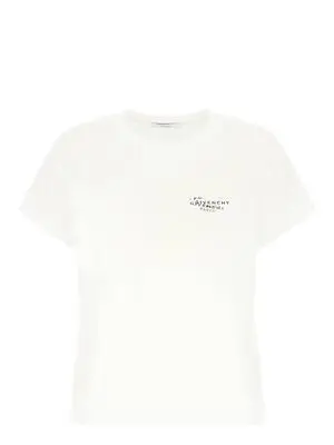 Givenchy Paris" Graphic T-shirt - Multicolor
