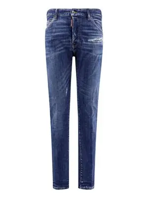 Dsquared2 Cool Guy Stretch Cotton Jeans - Multicolor