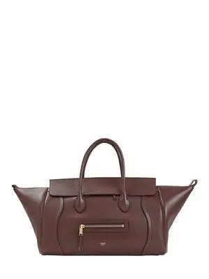 Celine Medium Luggage Bag - Brown