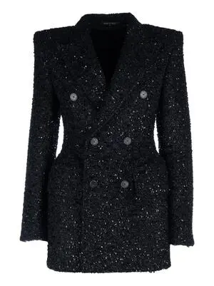 Balenciaga Double-breasted Blazer - Multicolor