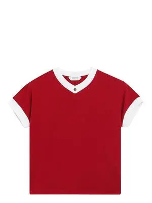 Versace Cotton Jersey T-shirt - Red