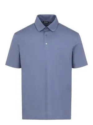 Zegna Cotton Polo - Blue
