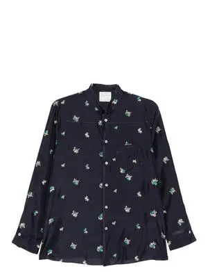 FORTE_FORTE Embroidered Silk Shirt - Multicolor
