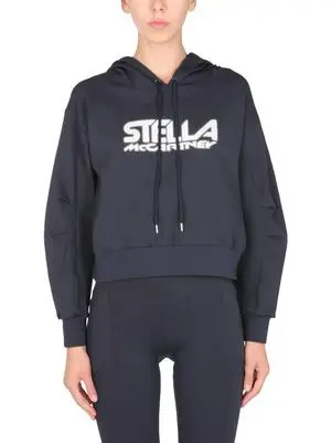 Stella McCartney Logo Hoodie - Blue