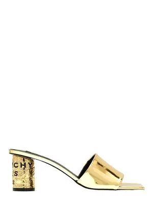 Givenchy Metallic High Heel Mules - Multicolor