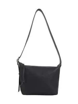 Loewe LOEWE Loop Hobo Bag In Grained Calf Leather Black