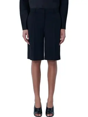 TOTEME Tailored Wool Twill Bermuda Shorts - Black